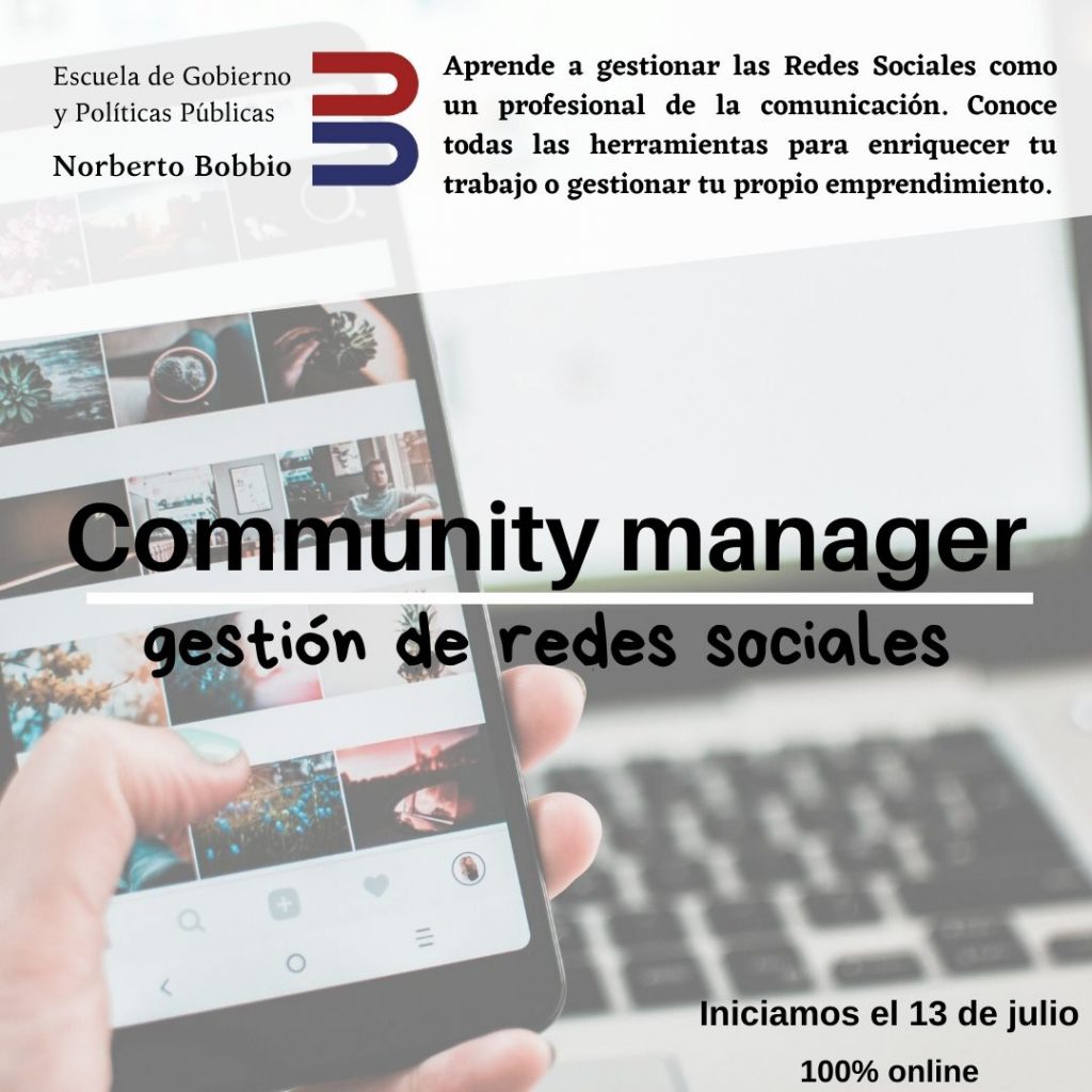 Curso de Community Manager – Gestión de redes sociales – Escuela de Gobierno y Políticas ...